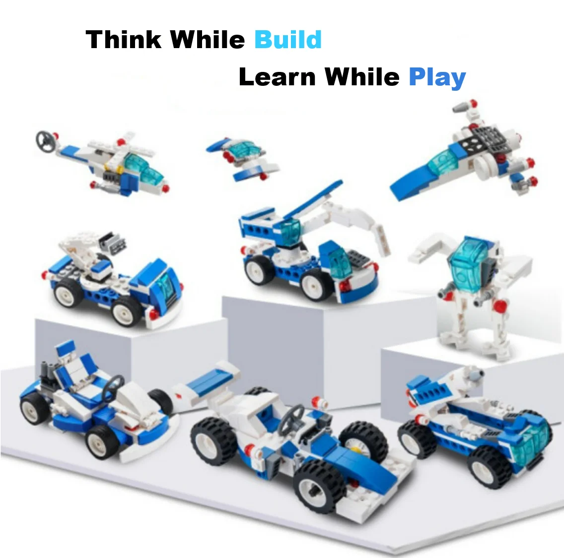 DIY Mechanical Gear Technical Building Blocks for STEM