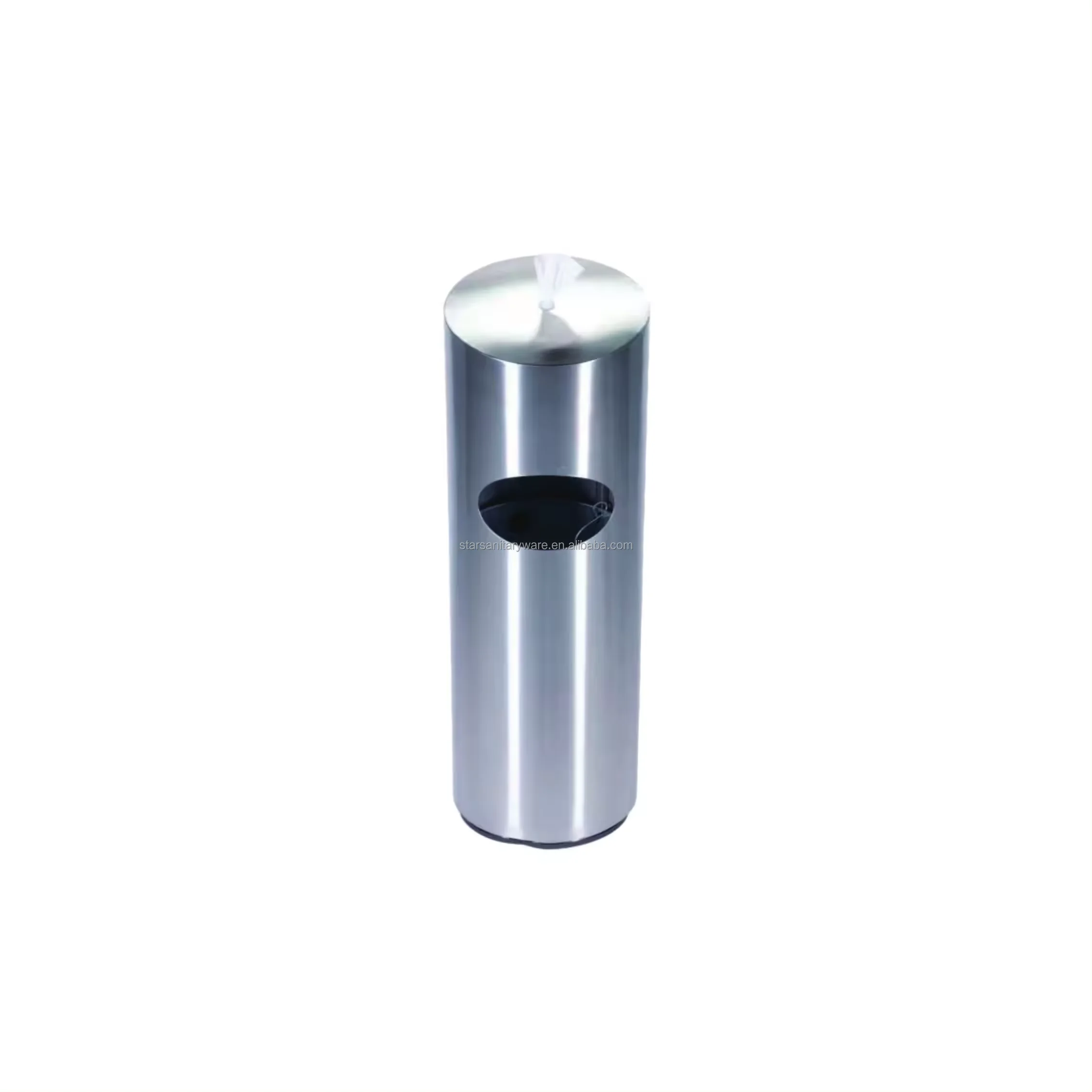 Stainless Steel Wet Wipes Dispenser with Lockable Trash Can