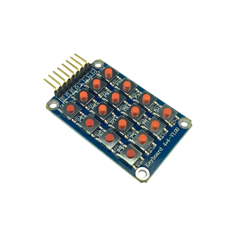 Micro Switch Direct Insertion 4x4 Matrix Keyboard 16 Button Mcu Development Board External ...