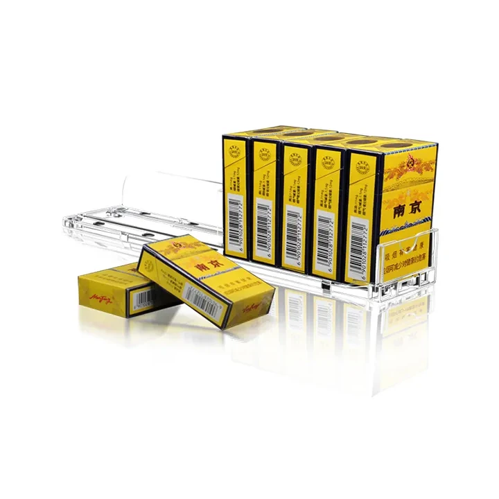 Hot Sale Supermarket Acrylic Automatic Merchandise Display Cigarette ...