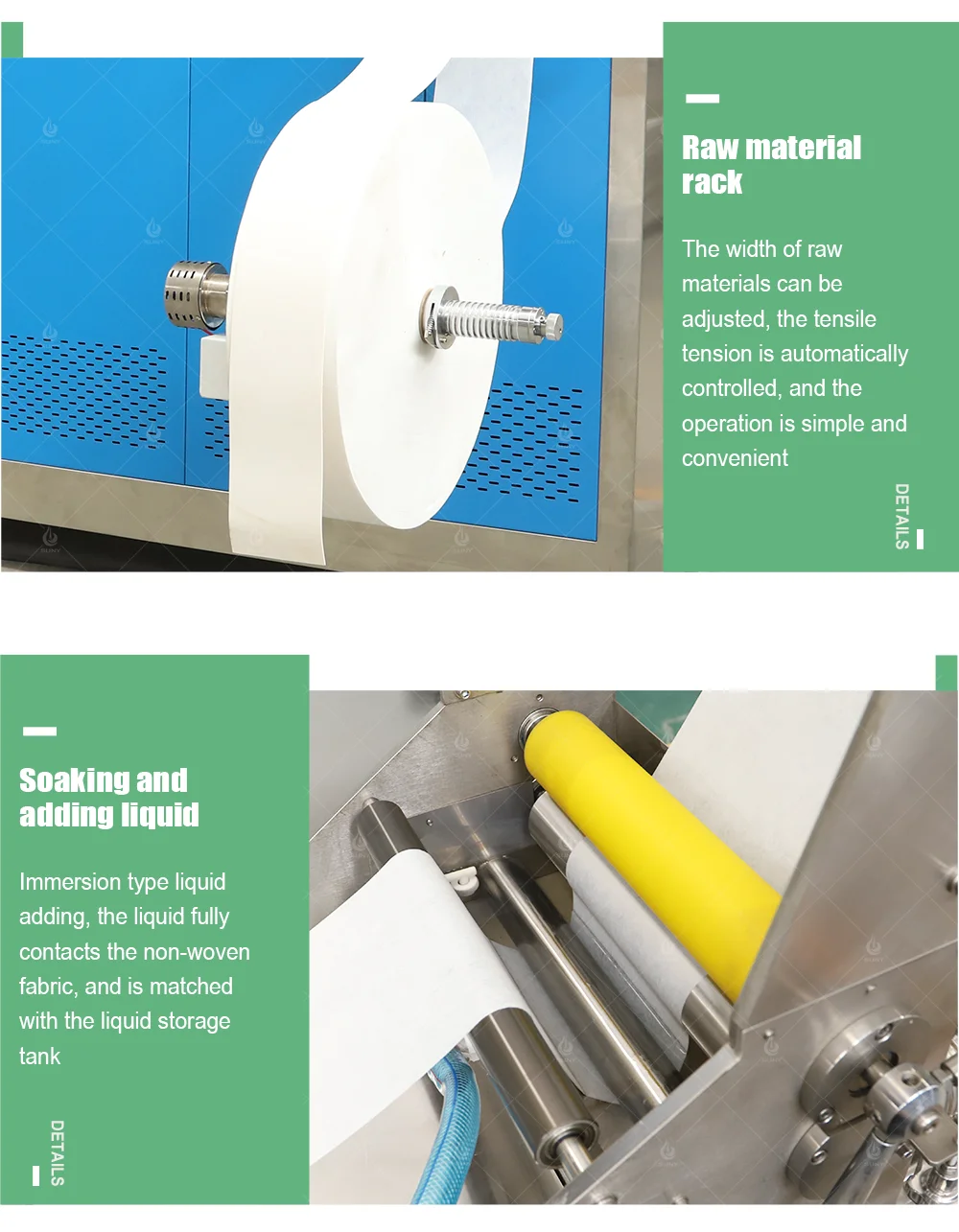 Single Pack Wet Wipes Moist Towelette Making Machine Small Wet Wipes ...