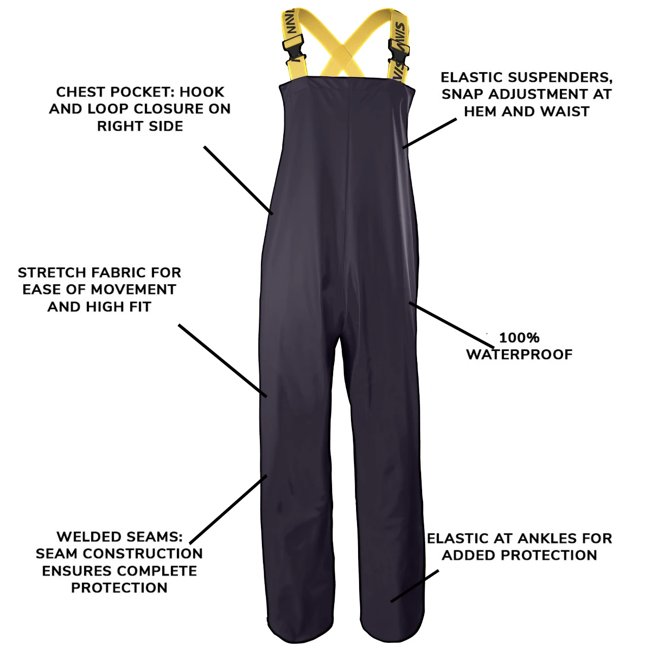 Men's Rain Suit Waterproof Jacket Overalls Men's Work Raincoat ...