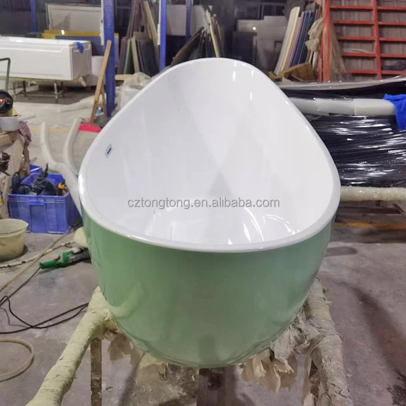 Moon Shaped Bath Tub - Freestanding Whirlpools Acrylic