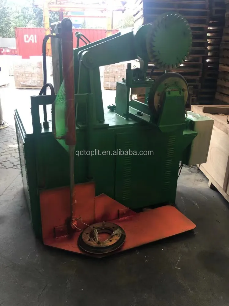 Automatic Tire Blocks Cutter/ Rubber Tire Slice Cutting Machine/tire ...