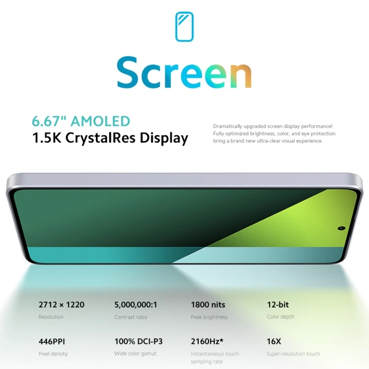 Xiaomi Redmi Note 13 Pro 5G Global - 6.67" AMOLED, 8GB RAM, 256GB ...