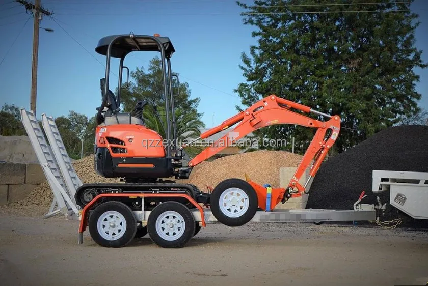 Mini Excavator Trailer - Durable & Customizable Solutions