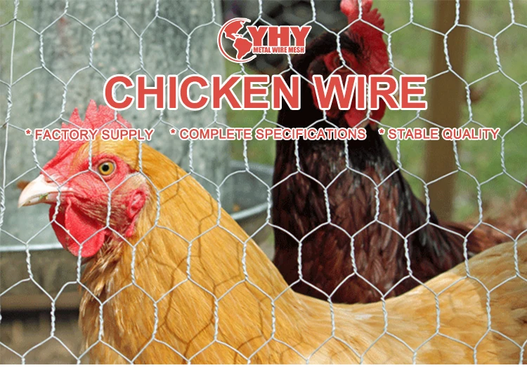 Galvanized Double Twisted Hexagonal Wire Mesh Fence