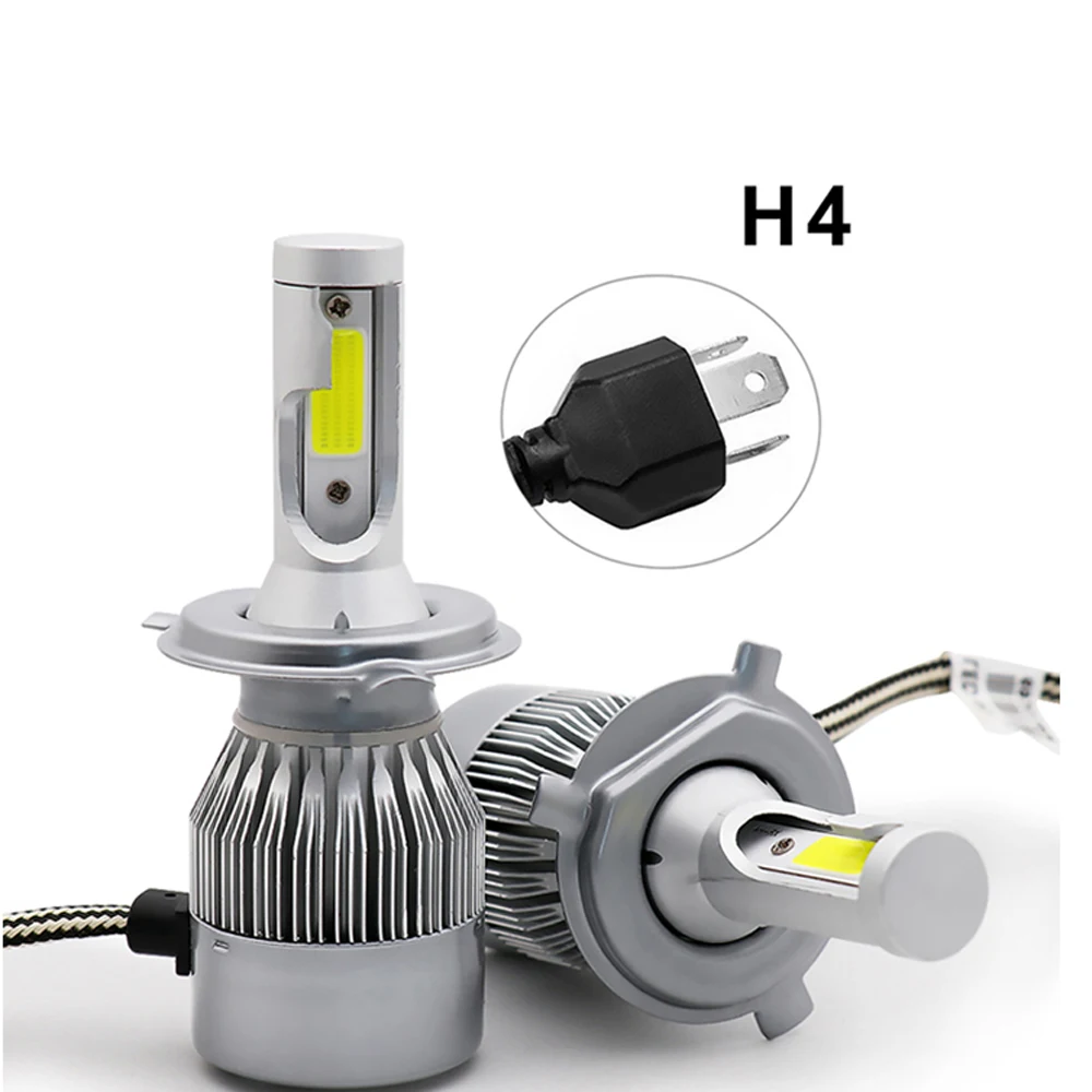 Alibaba.com: JHS C6 LED Headlight Bulb 36W 3600LM, compatible with H1 ...