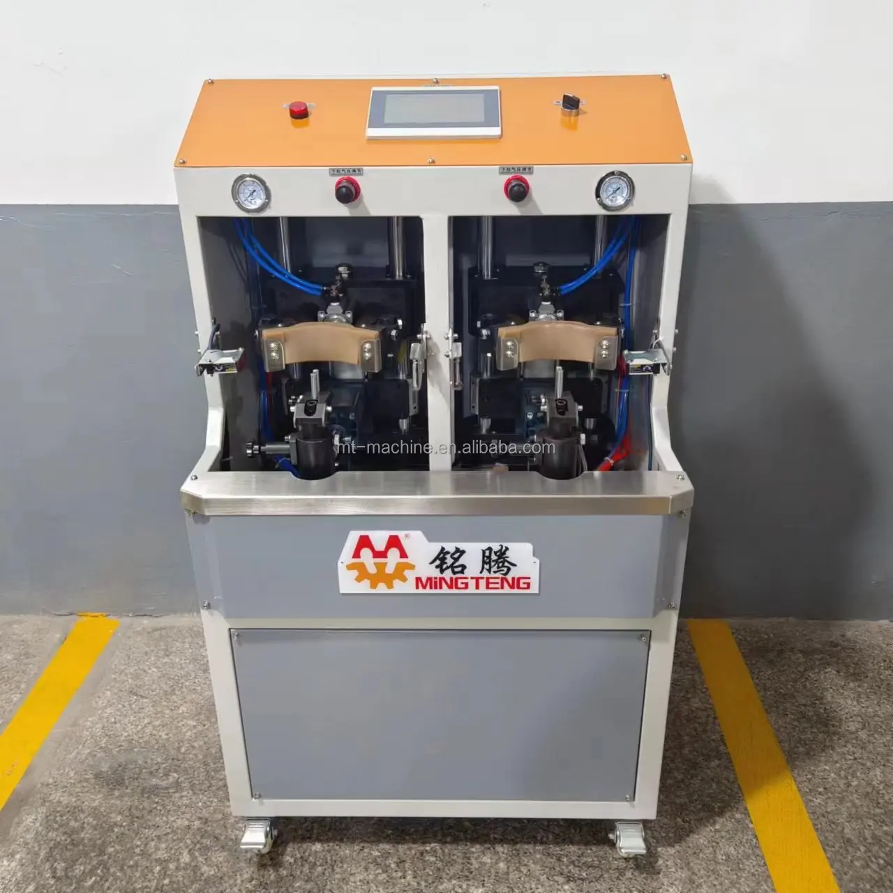 Shoe Last Pulling Machine - Double Station Efficiency