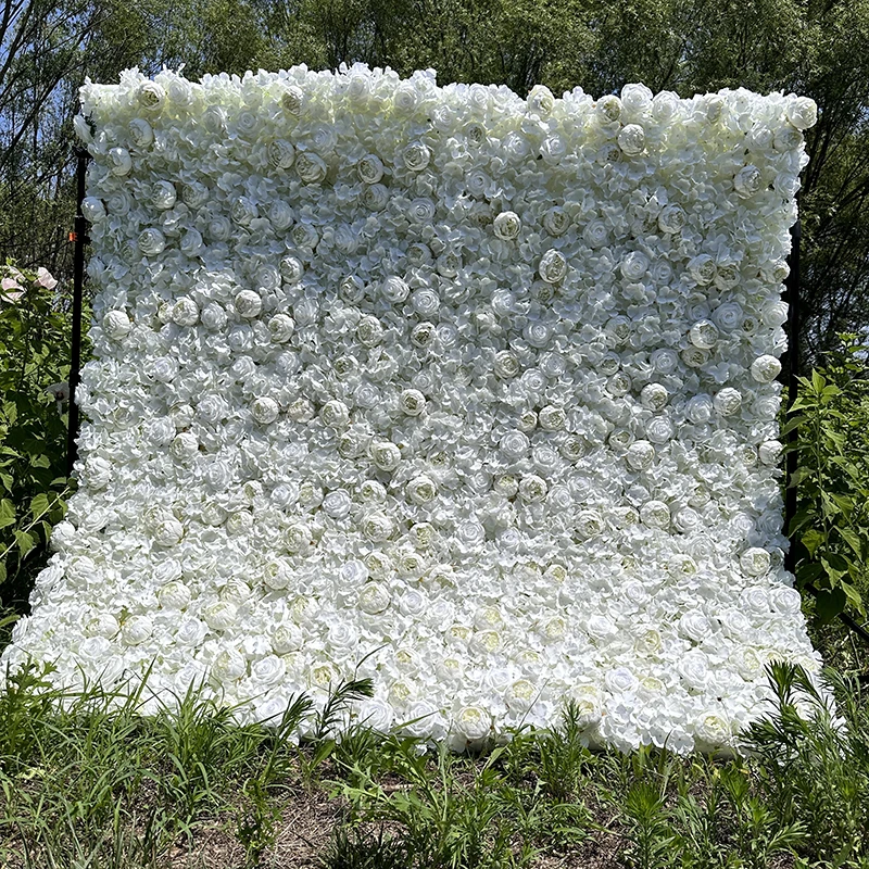 Customized 5D 3D Flower Wall Backdrop - Perfect for Weddings