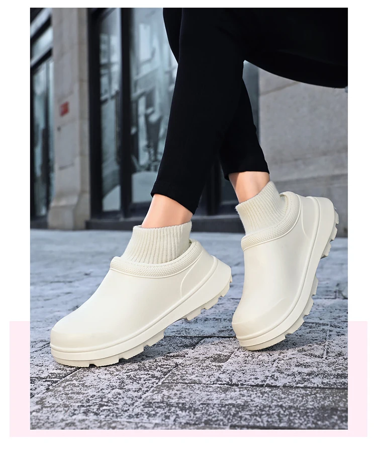 Greatshoes New Style Clogs Shoes with Sock - Winter Comfort