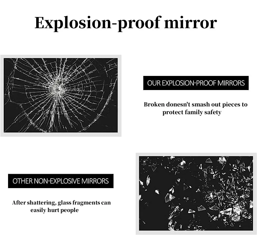 Custom Arched Gold Frame Floor Mirrors - Stylish & Durable