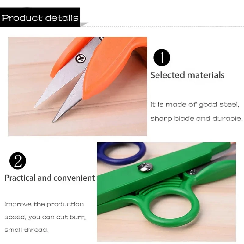 Stainless Steel Mini Yarn Scissor With Pp Handle Thread Snips Trimming ...