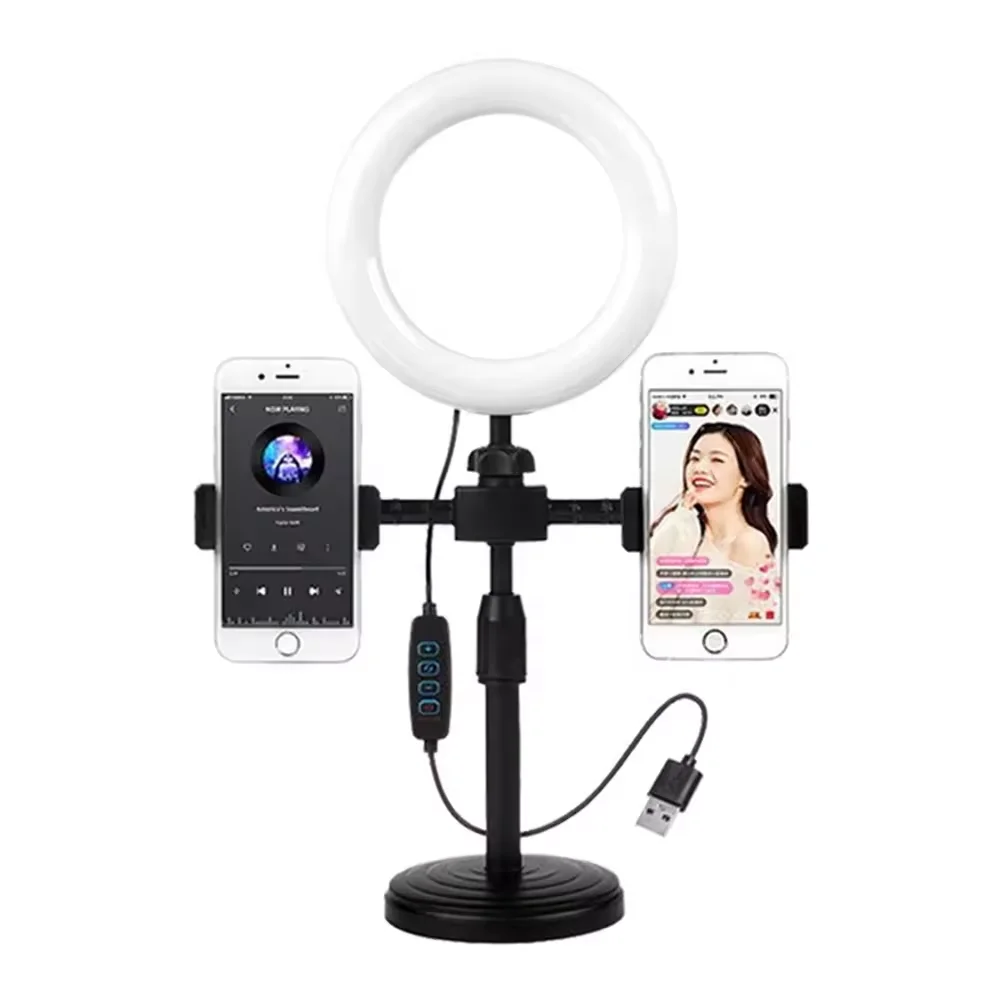 6 Inch Mini Ring Light - Perfect for Selfie LED Ring Flash Light