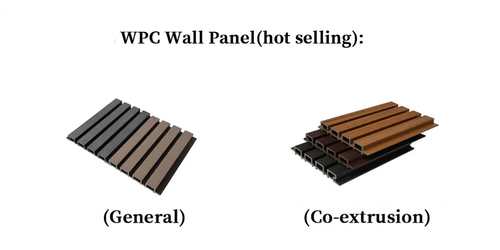 Modern Style Outdoor Decoration WPC Grille Wall Cladding & Wood Plastic ...