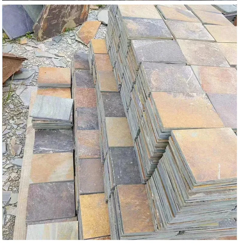 Natural Driveway Stone Black Jiangxi High Quality Slate French Pattern ...