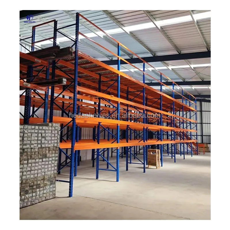 Industrial Warehouse Rack Shelves - Durable & Customizable