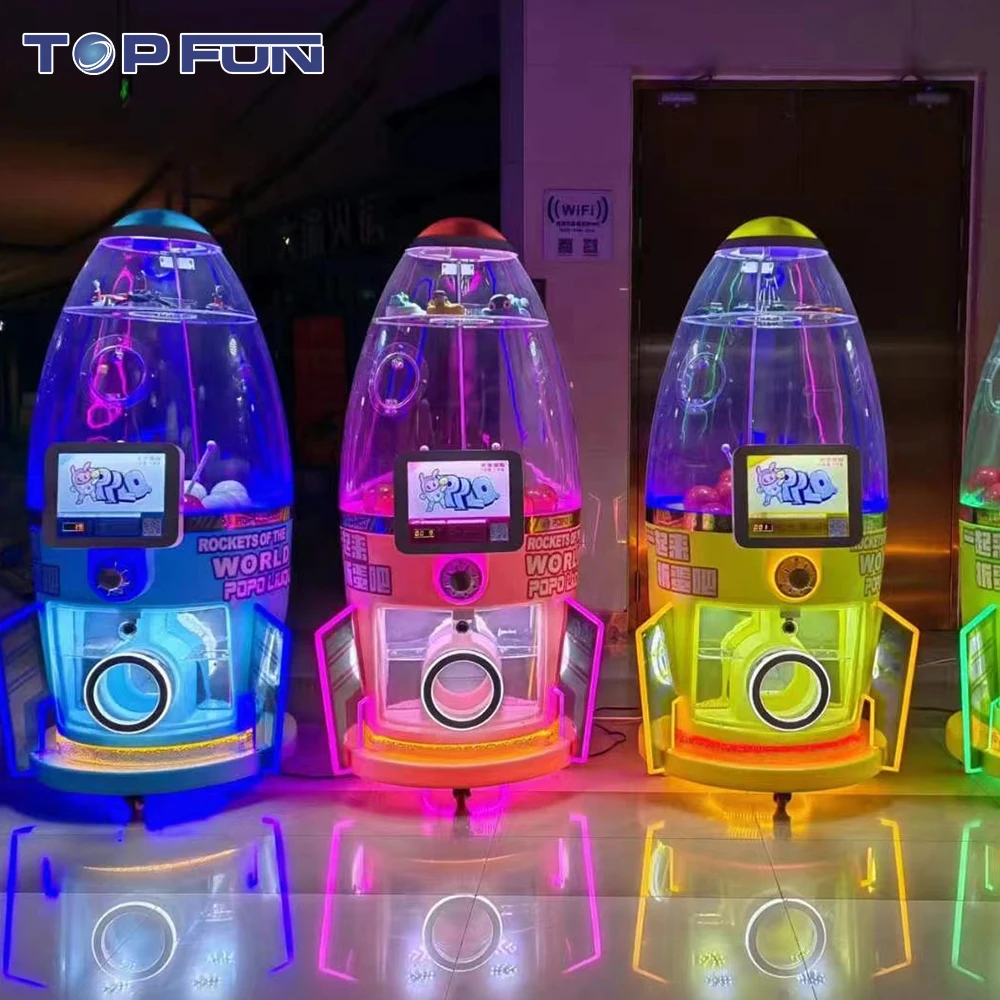 Shopping Mall Coin Operated Children Gashapon Machine Vending Machine ...