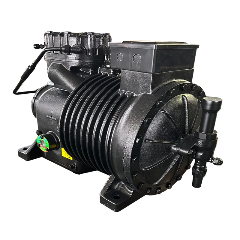 Factory Price 5hp 8hp 10hp Semihermetic Reciprocating Compressors Cold ...