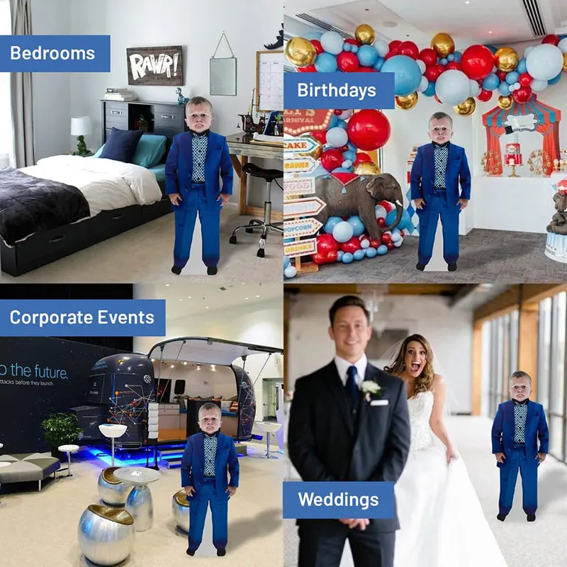 Alibaba.com: Holidaypac Hasbulla life-size cardboard cutout ...