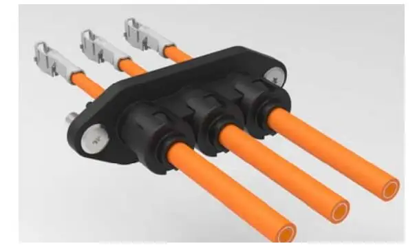 IP67 Sealing IP6K9K 1 2 3 Positions Heavy Current Gland Connector