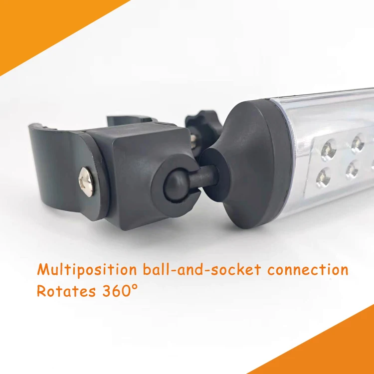 Outdoor LED BBQ Light - Durable, Rotating, and Portable