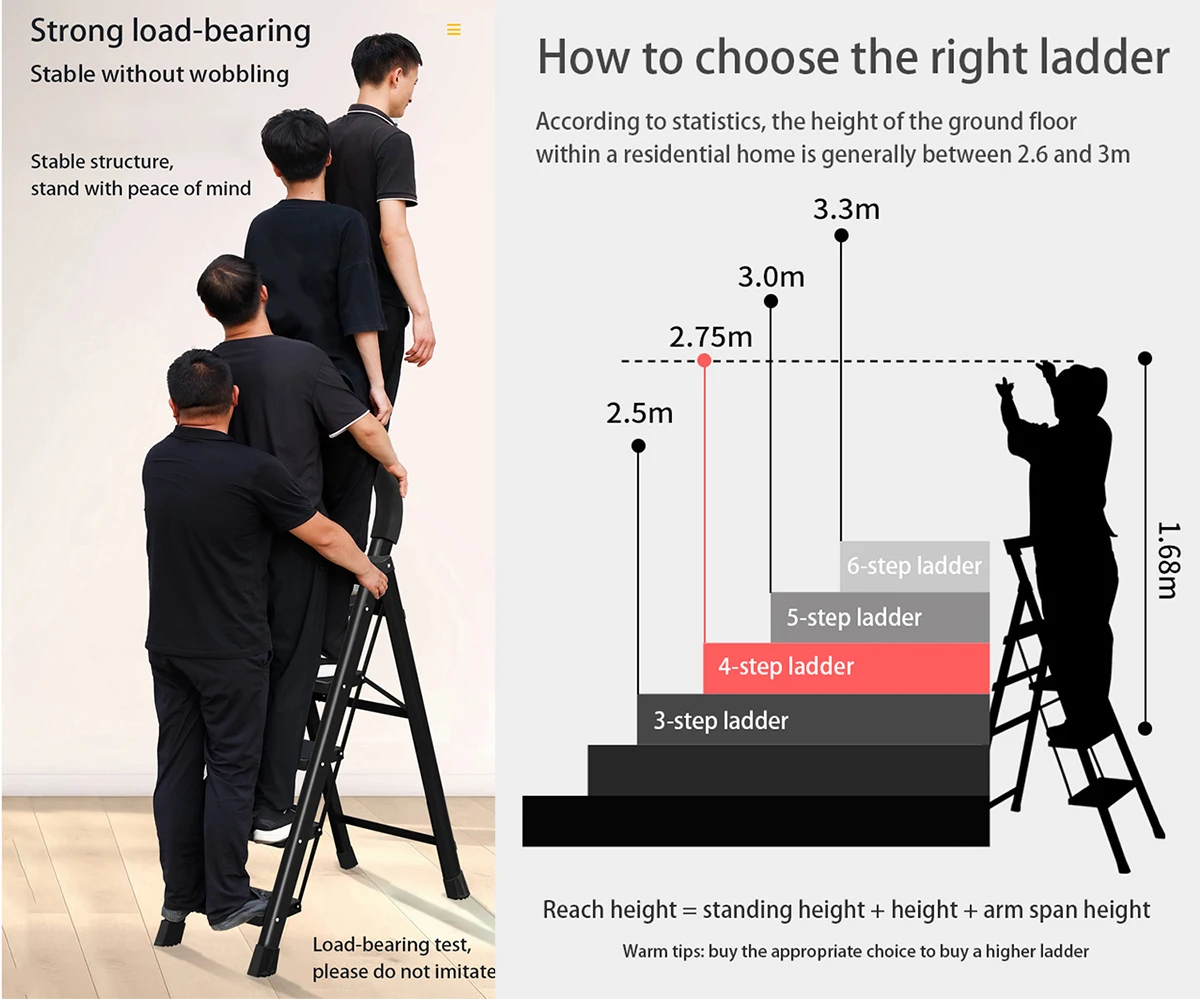 Wholesale Aluminum Telescopic Ladder Multi-purpose Thickened Extension ...