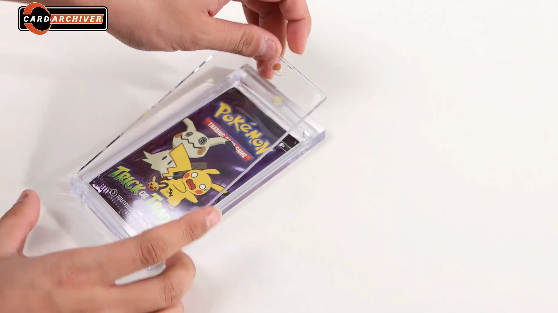 Uv Protection Magnetic Card Holder For Standard Size Ptcg Card Booster ...