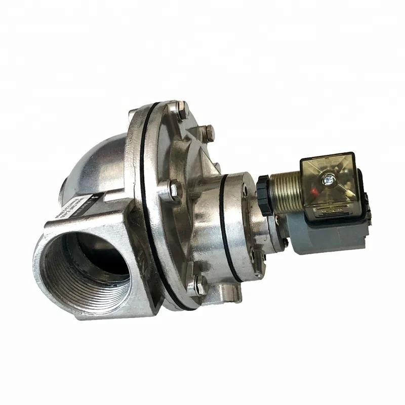 Diaphragm Valve DMF type diaphragm right angle pulse solenoid valve ...