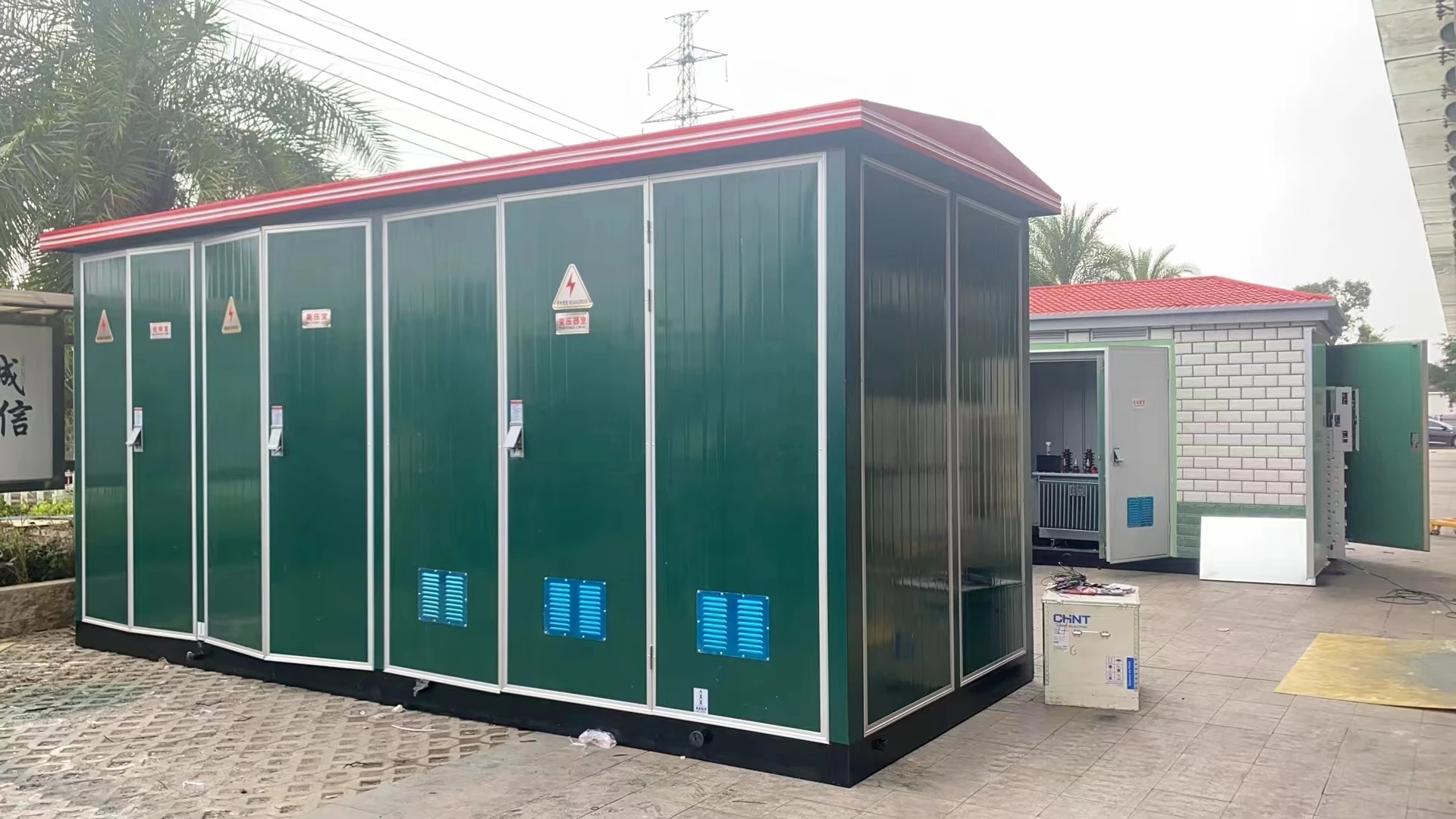 Compact Package Transformer Substation Modular Transportable Substation ...
