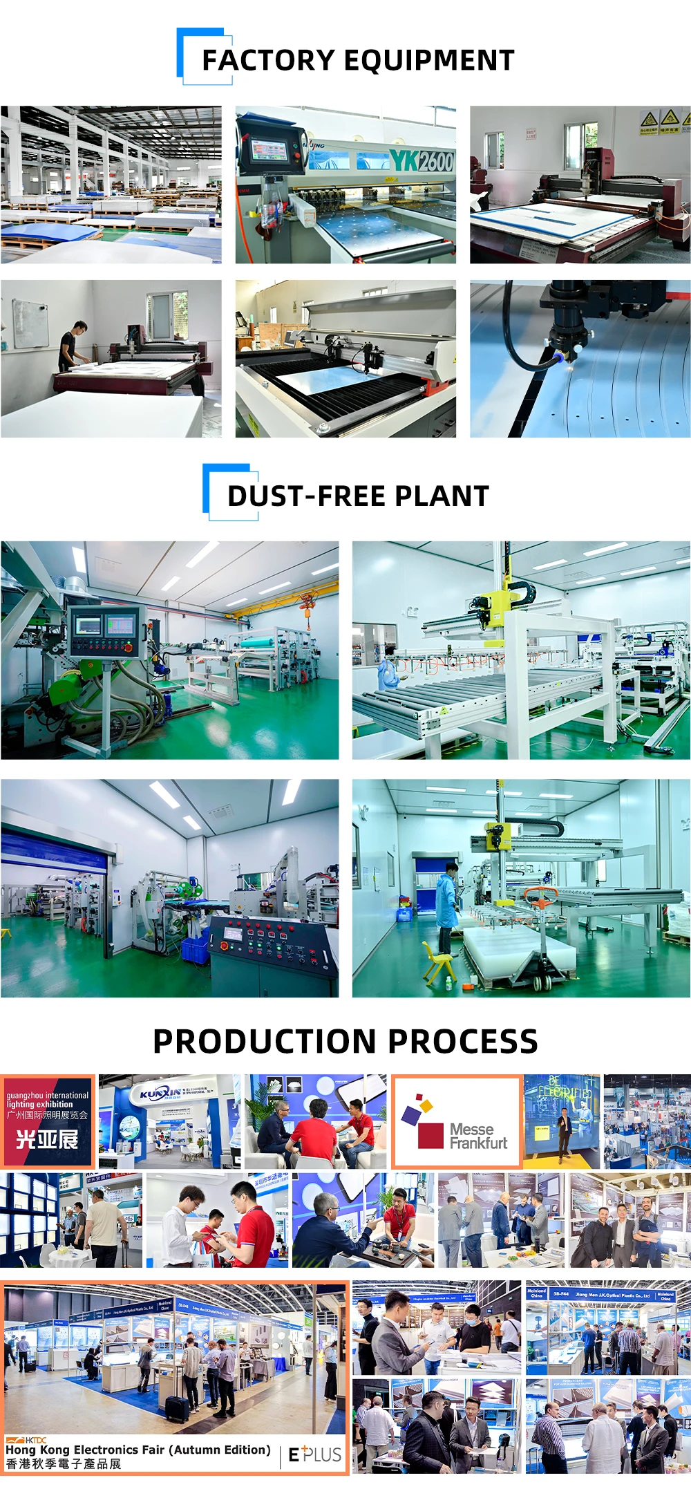 Customized Translucent Optical Diffusion Sheet Photography Plastic ...