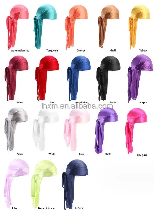 Wholesale Colorful Cheap Price Du Rags Durag Men Women