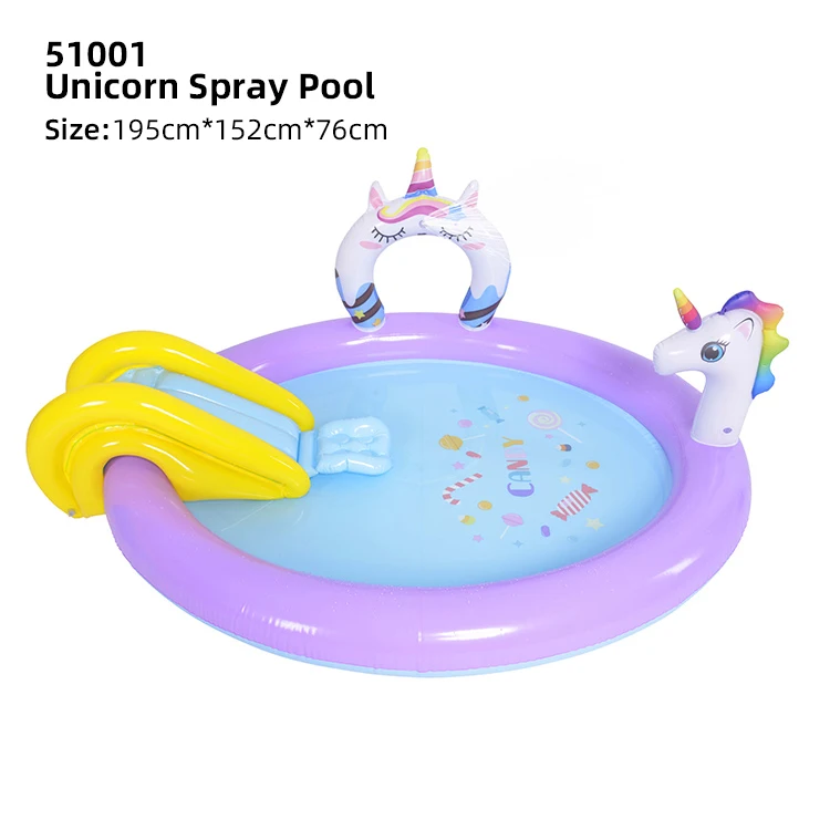 Blow up Inflatable Pool Play Center - Outdoor Fun