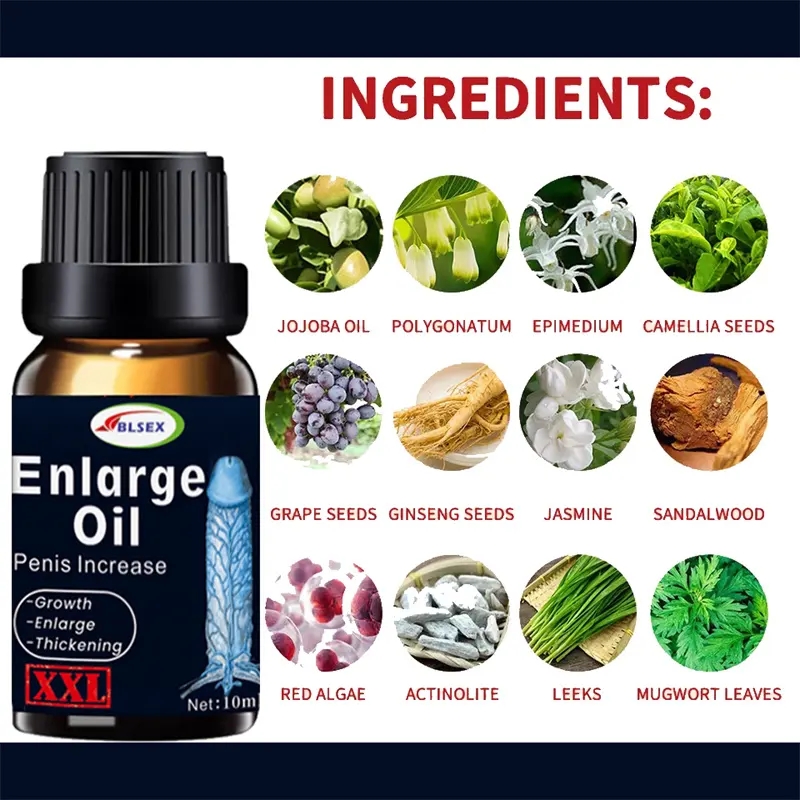 Penis Enlargement Oil - Man Big Pens Growth Solution