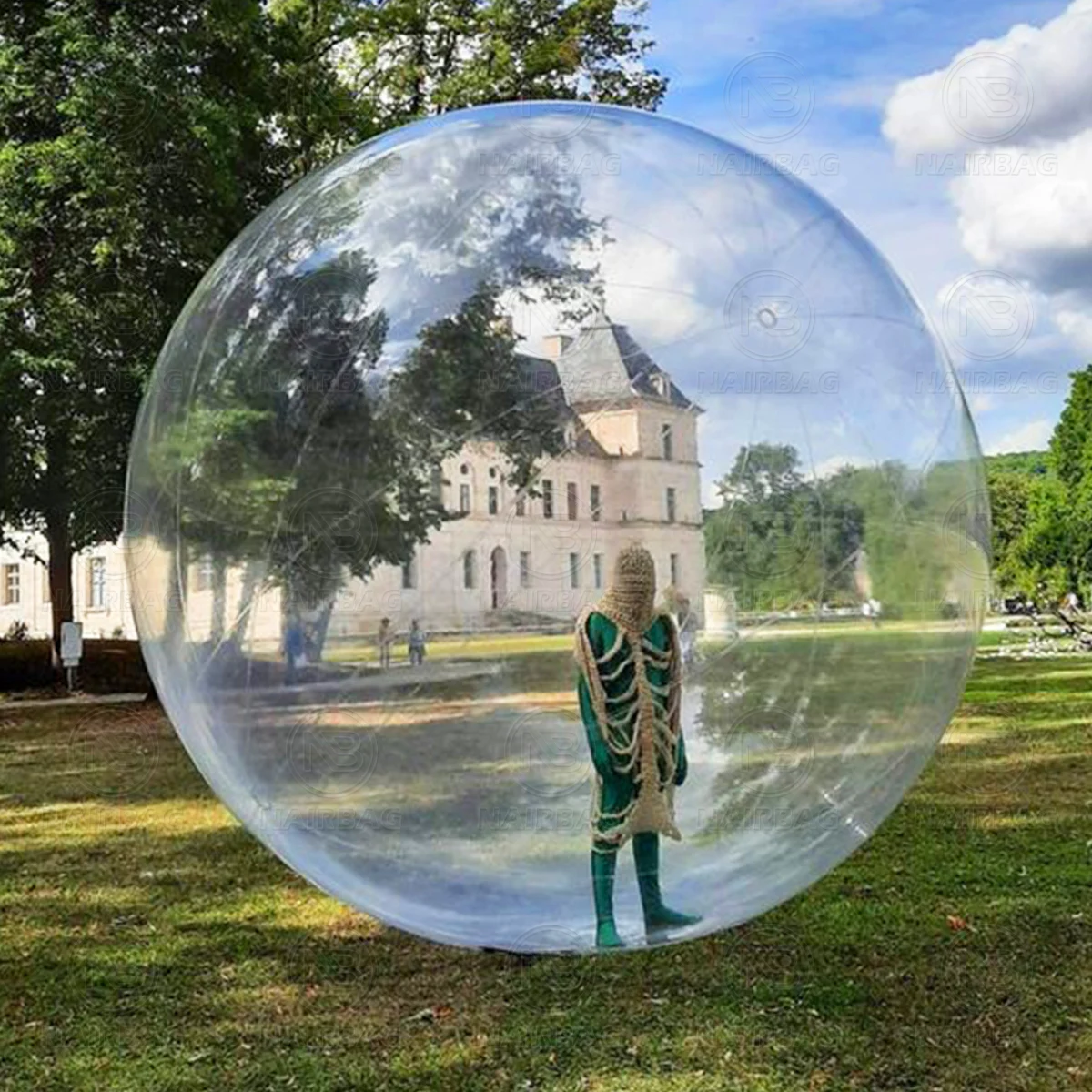 Water Park Perform Airtight Giant Transparent Inflatable Water Ball ...