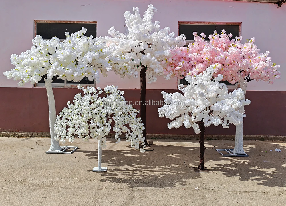 L6501 Custom Indoor Outdoor Decor Small Sakura Table Tree Big White ...