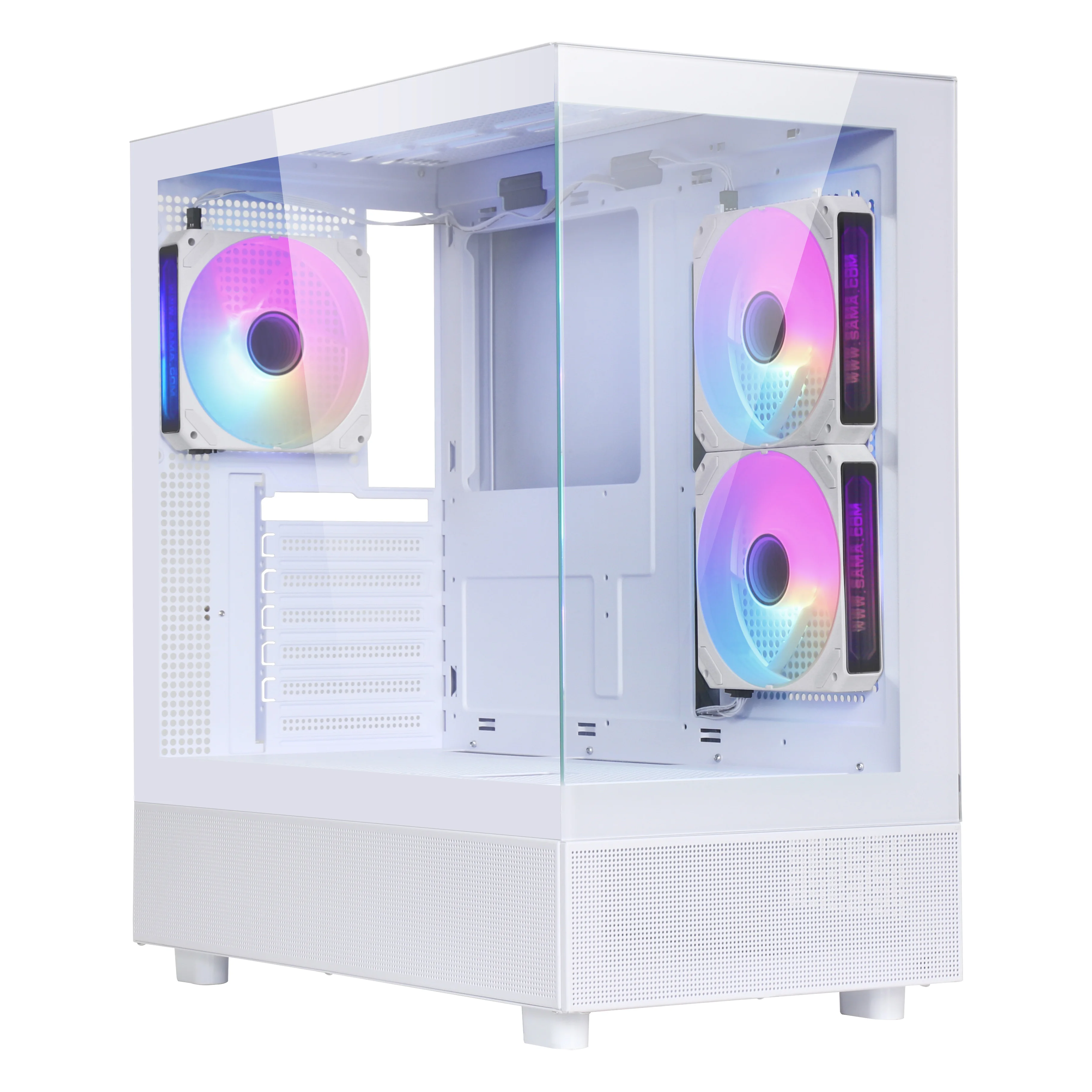 SAMA Tempered Glass PC Cases - Gaming & Storage Solutions
