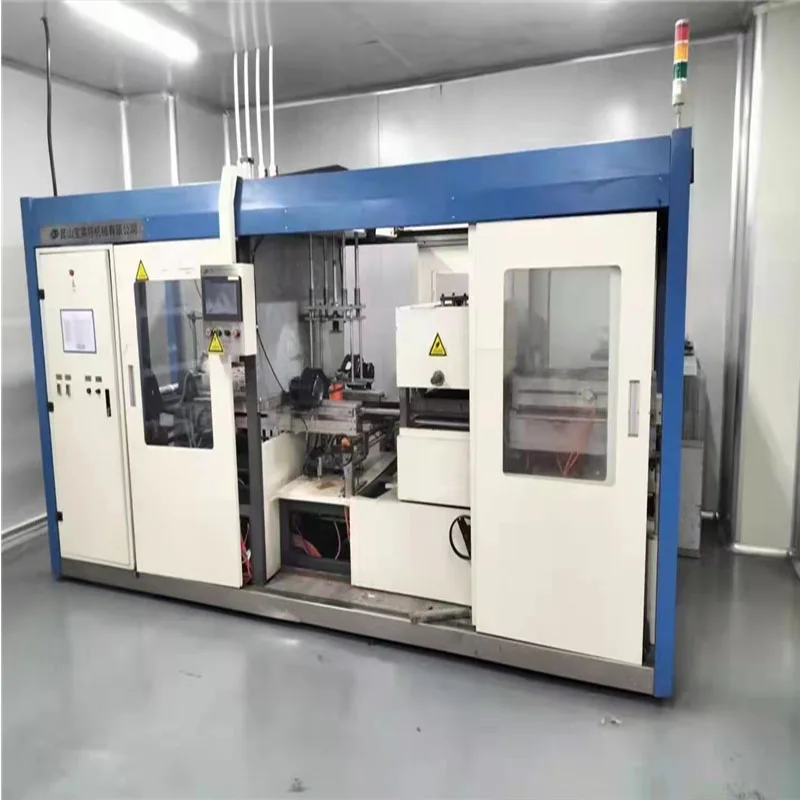 Used Automatical Plastic Vacuum Thermopol Plates Double Phase ...