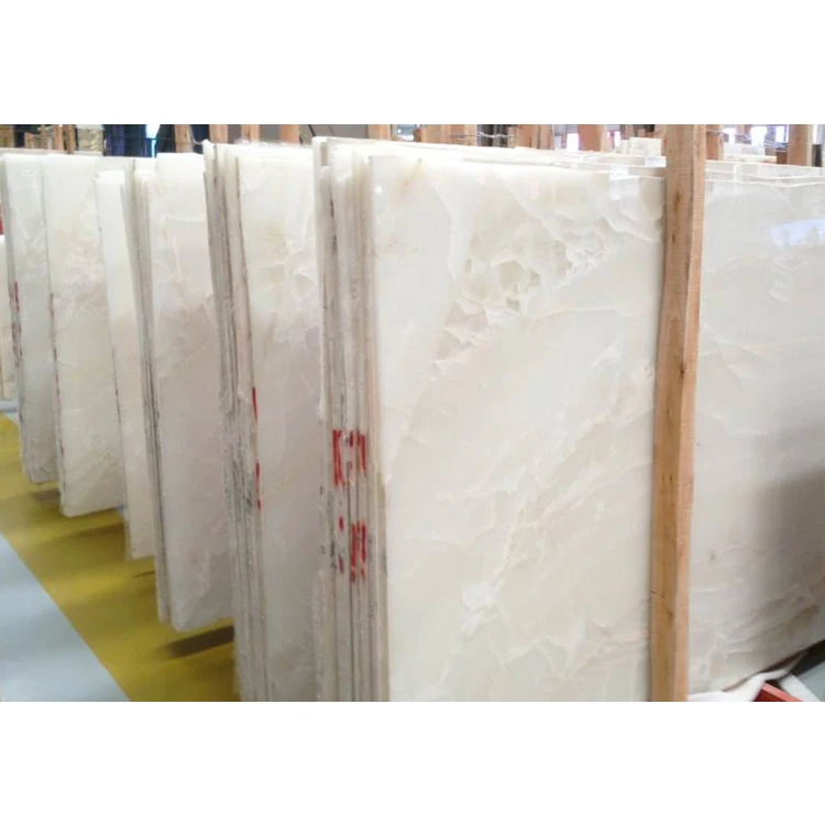 Newstar Stone Premier White Onyx Marble Slabs Pure Natural Stone Slab ...