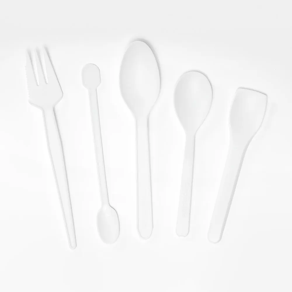 CPLA Biodegradable Reusable Coffee Spoon Stirrers