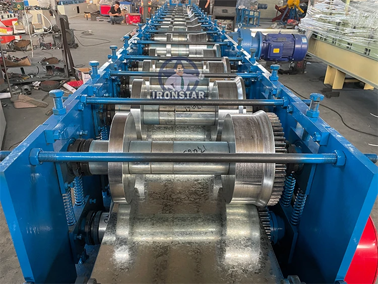 Galvanized Steel Purlins Forming Purlin Precast Concrete T Beam Machine ...