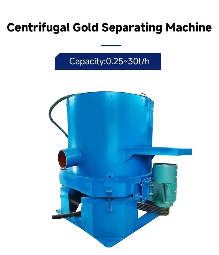 Refining Mining Gold Kacha Centrifugal Concentrator Separator Machine ...