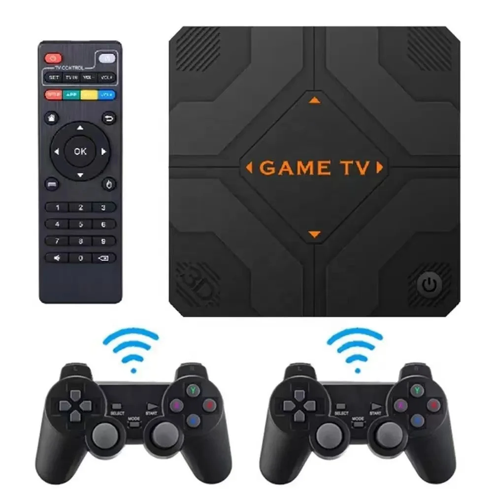 Newest G12 Pro Game Box Video Game Console 64/128GB 4k Family Retro ...