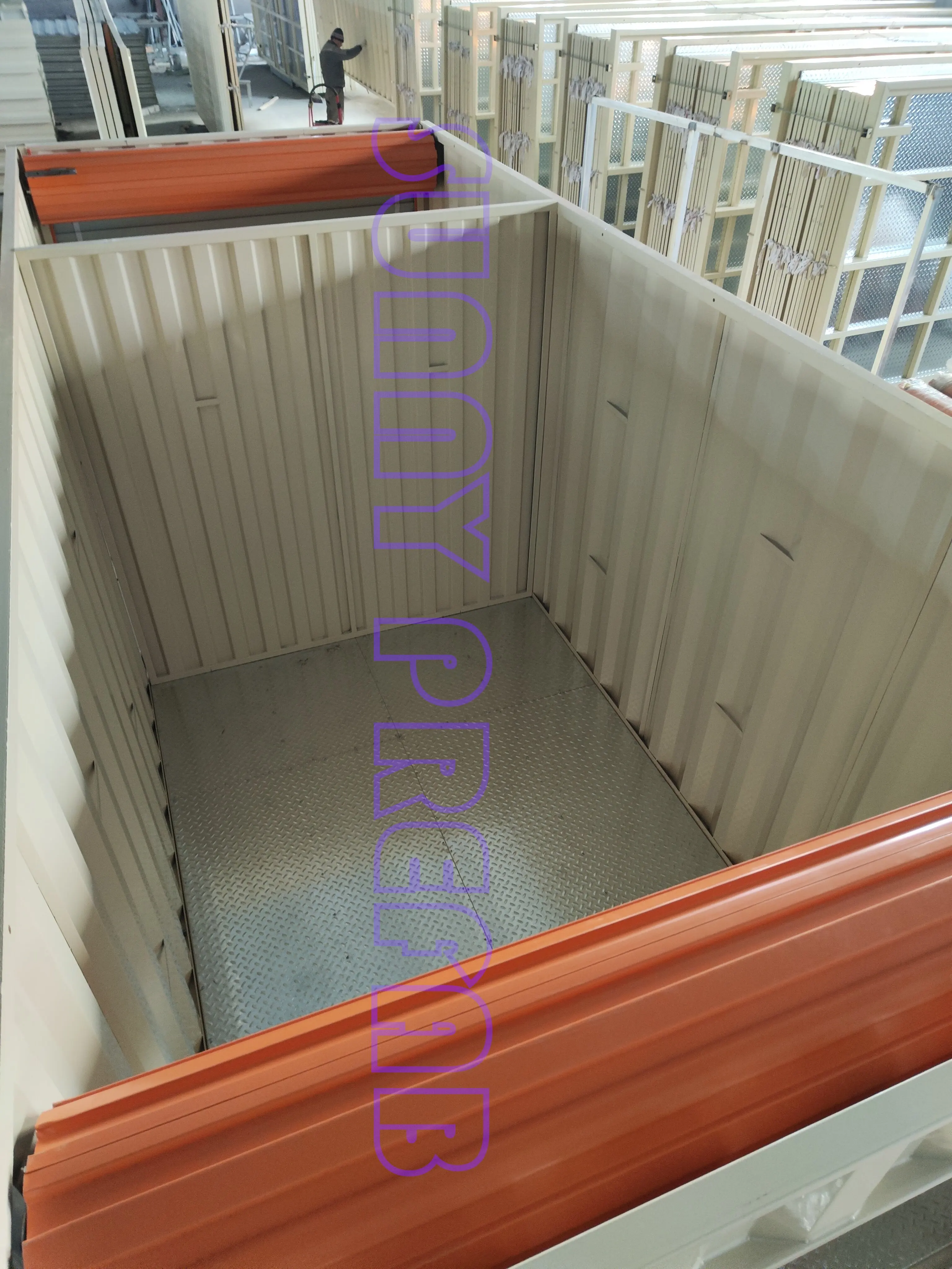 Prefabricated Warehouse Steel Structure Container Rental
