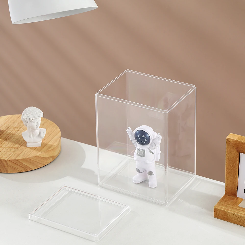 Custom Acrylic Magnet Storage Box Display Action Figure Box Transparent ...