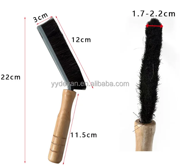 Pipe Dope Brush - Industrial Drilling Machine Mustache Brush