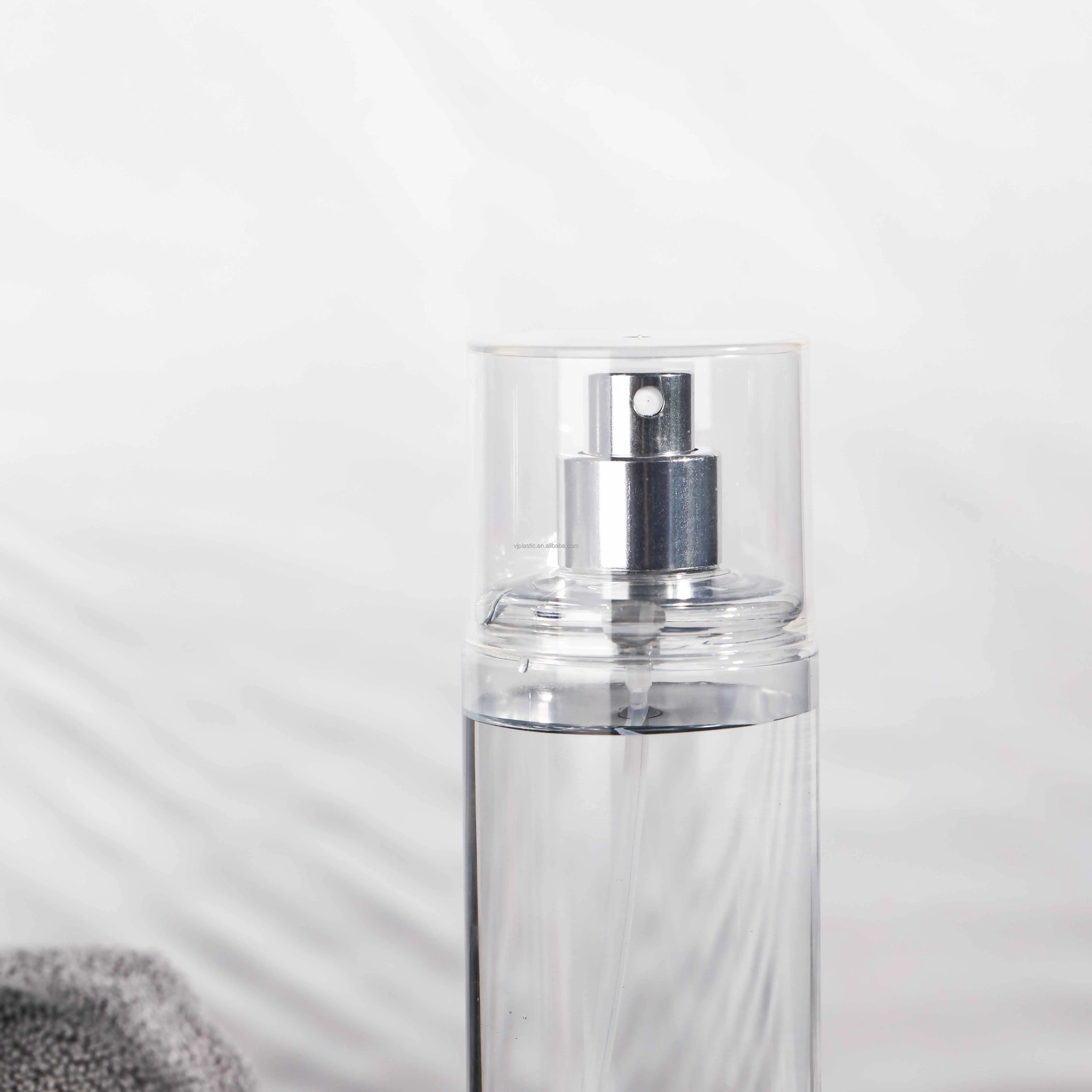 Body Face Mist Clear Plastic Spray Bottle With Fine Sprayer 120ml 200ml ...