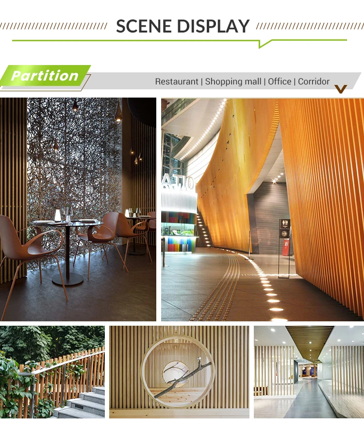 Light Weight Fireproof Well Design Veranda Suspended Decorative Wpc ...