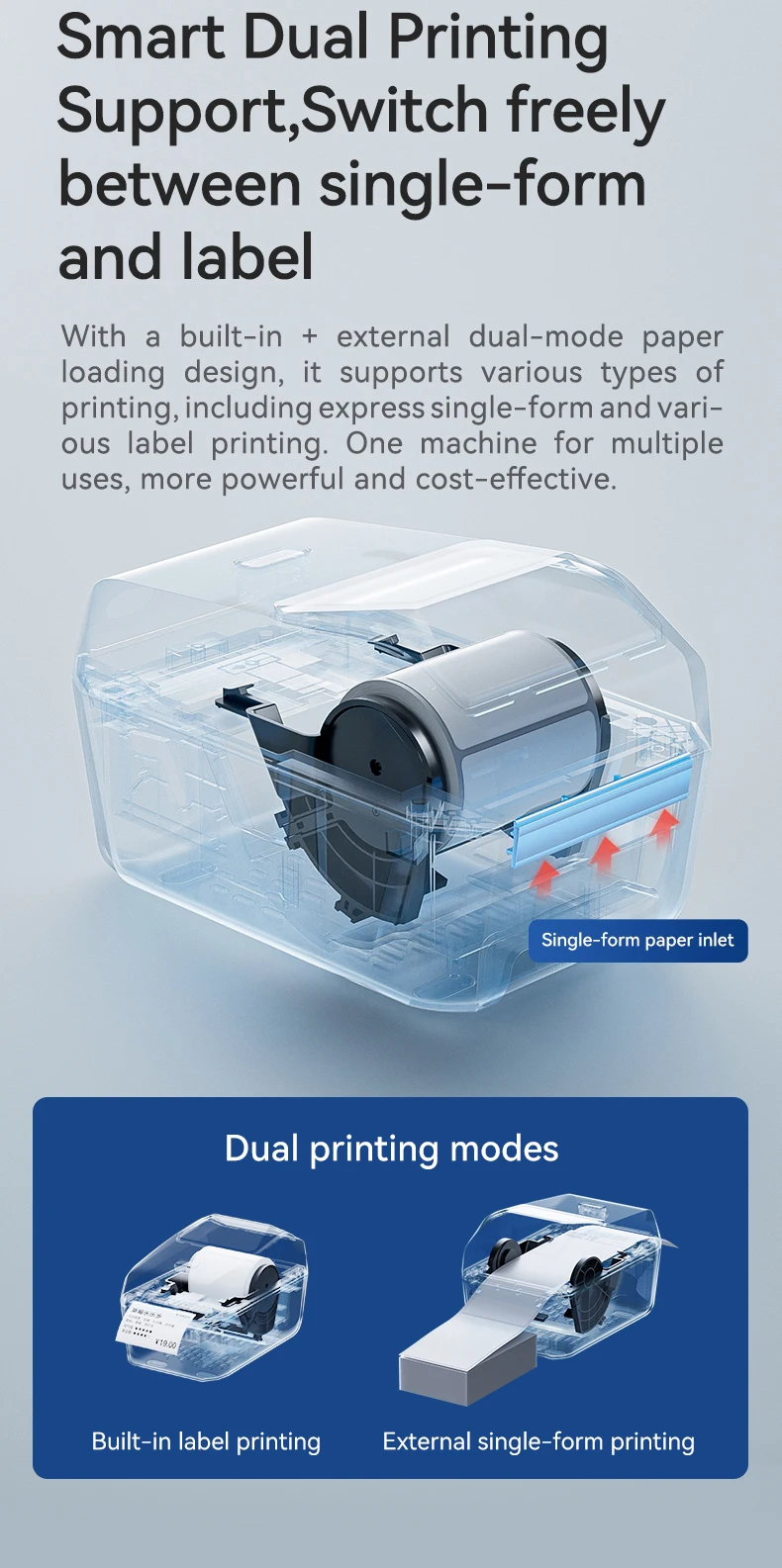 Niimbot K3 Thermal Label Printer for Office & Shipping - Multi-Function ...