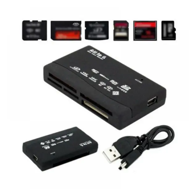 All In 1 Mini Card Reader Allin1 Memory Card Reader Usb External Sd Mmc ...